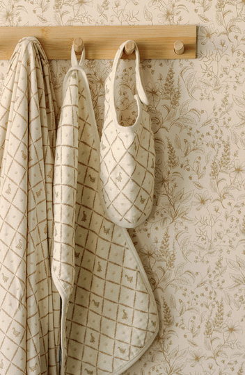 'Bear' & 'Duck' Muslin Burp Cloth Set | Oilo™ Studio