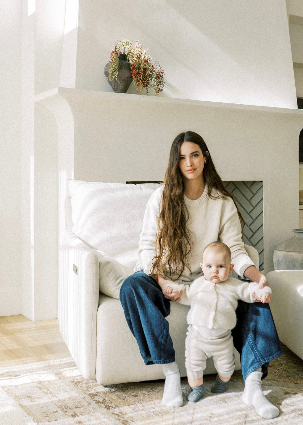 Ollie: A Chair and a Half | Swivel Nursery Recliner | Oilo™ Studio