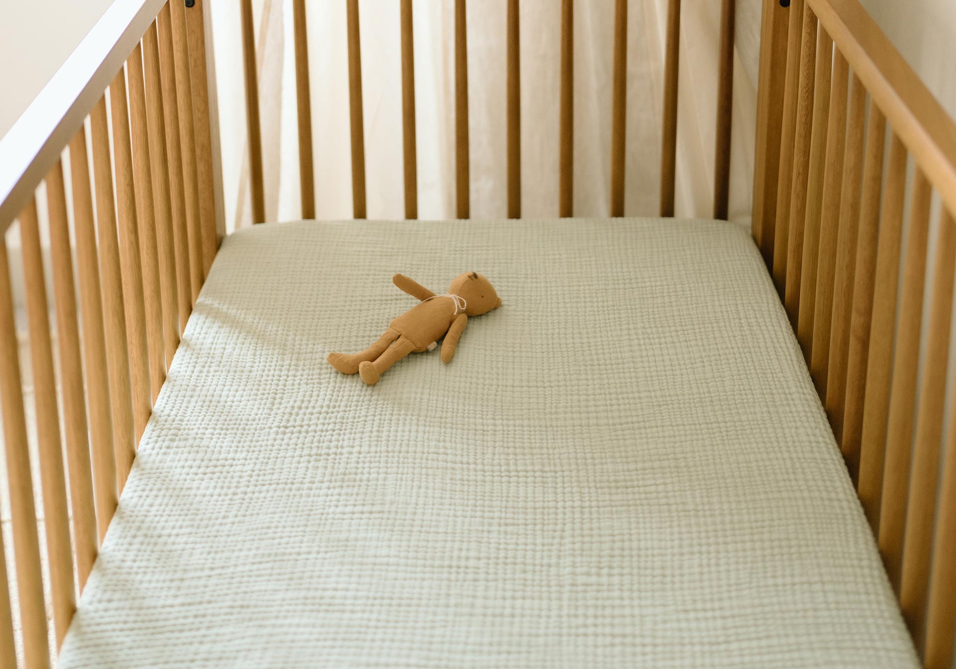 Premium Muslin Crib Sheets | Nursery Crib Sheets| Oilo™ Studio