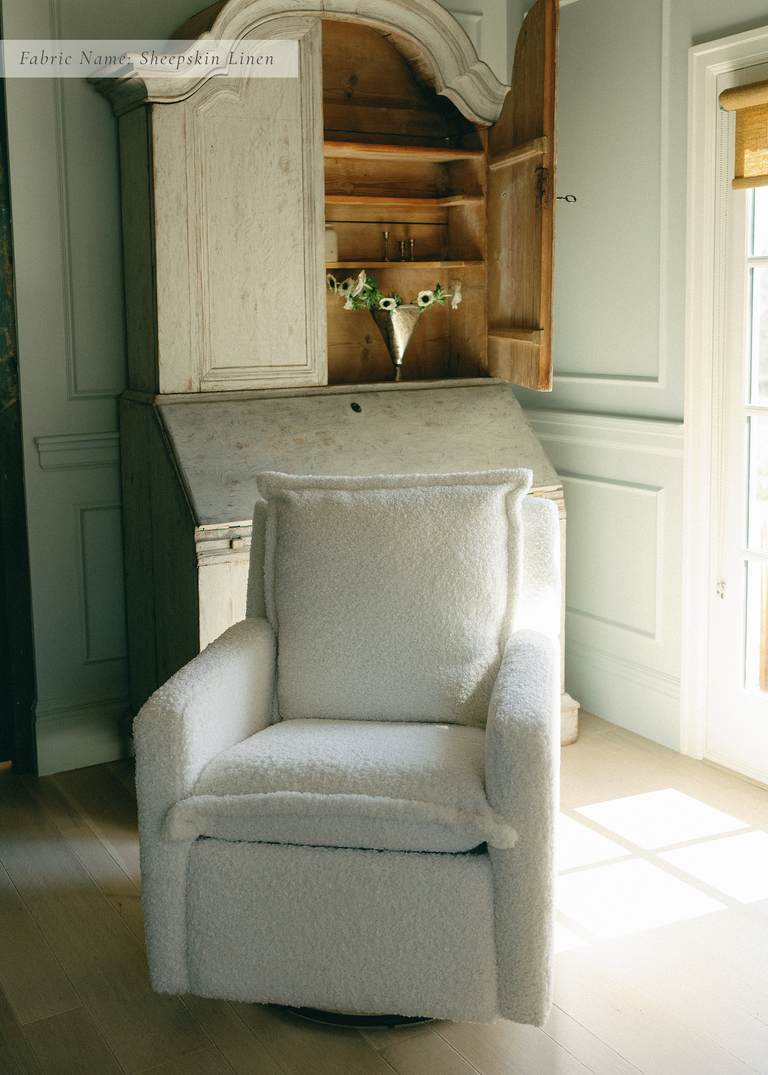 Flynn | Gliding Swivel Nursery Recliner | Oilo™ Studio