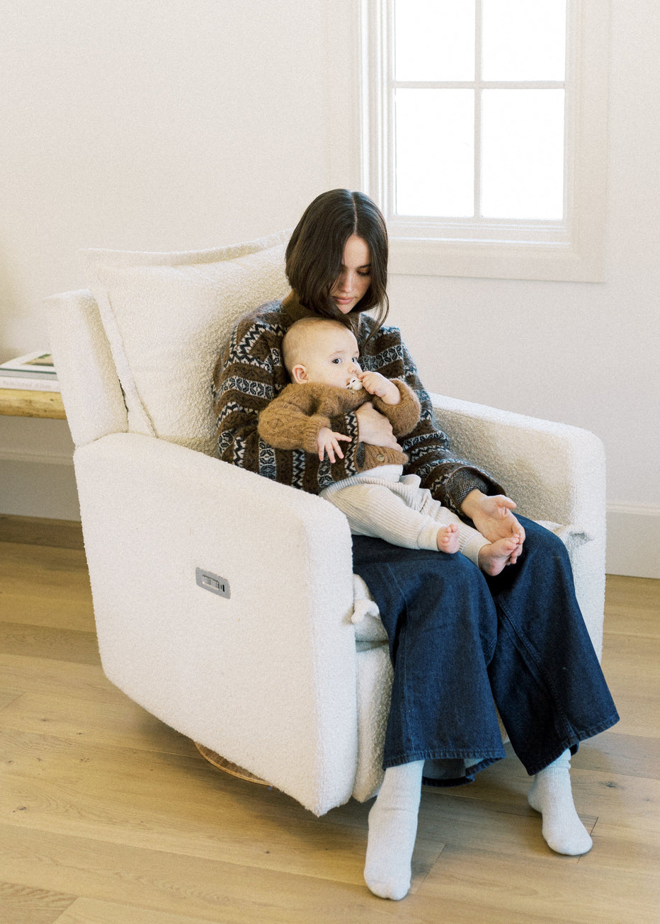 Flynn | Gliding Swivel Nursery Recliner | Oilo™ Studio