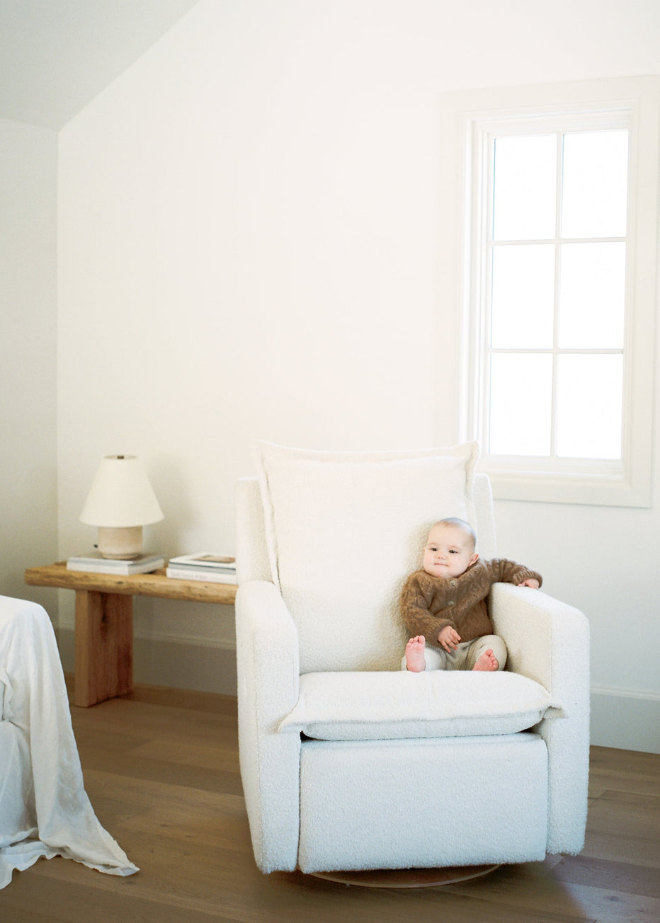 Flynn | Gliding Swivel Nursery Recliner | Oilo™ Studio