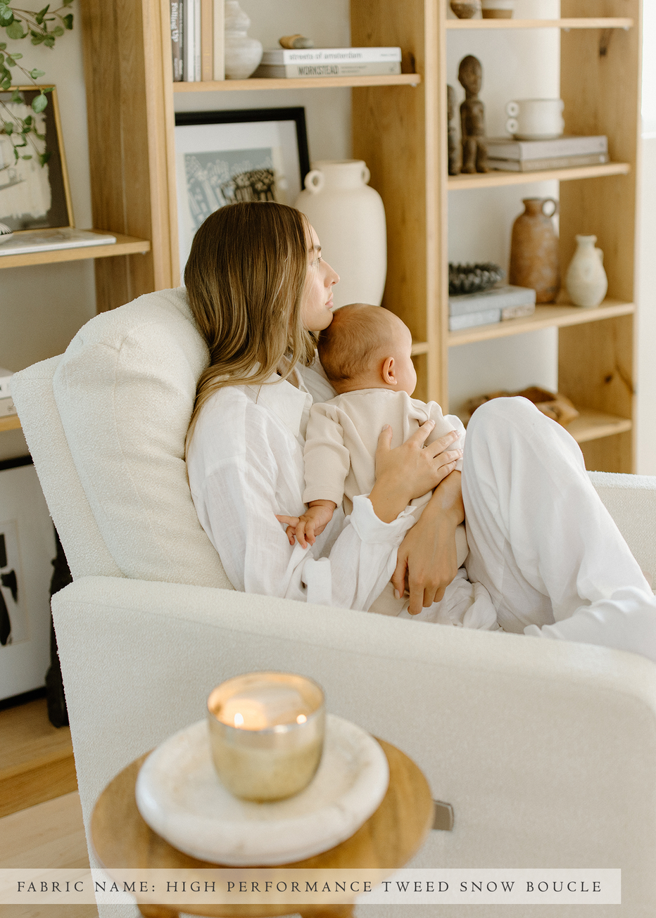 Drew | Gliding Swivel Nursery Recliner | Oilo™ Studio