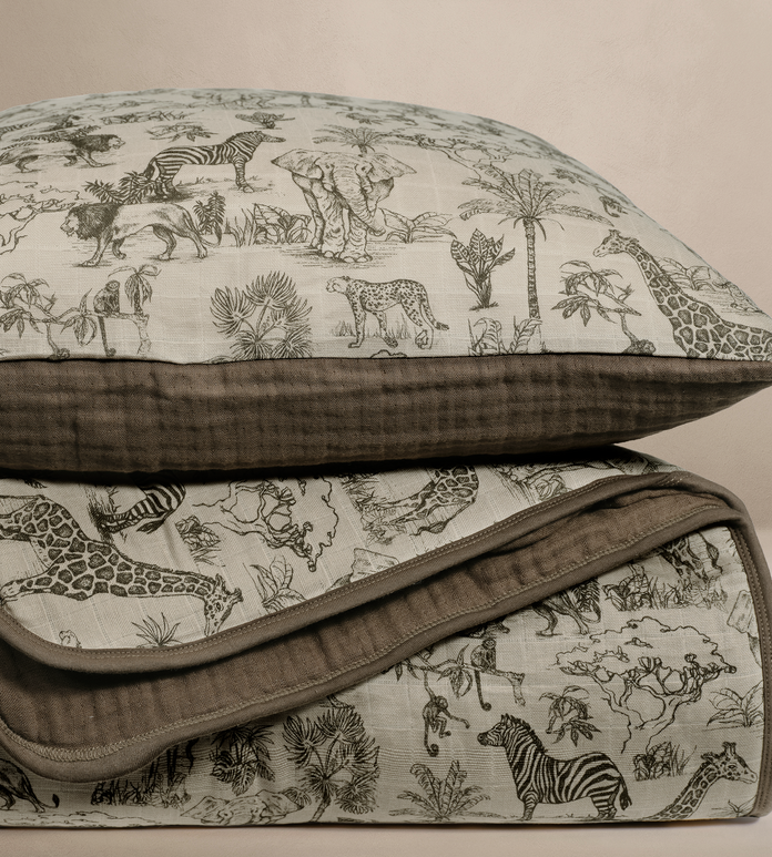 Vintage Safari Nursery Bedding Collection | Oilo™ Studio